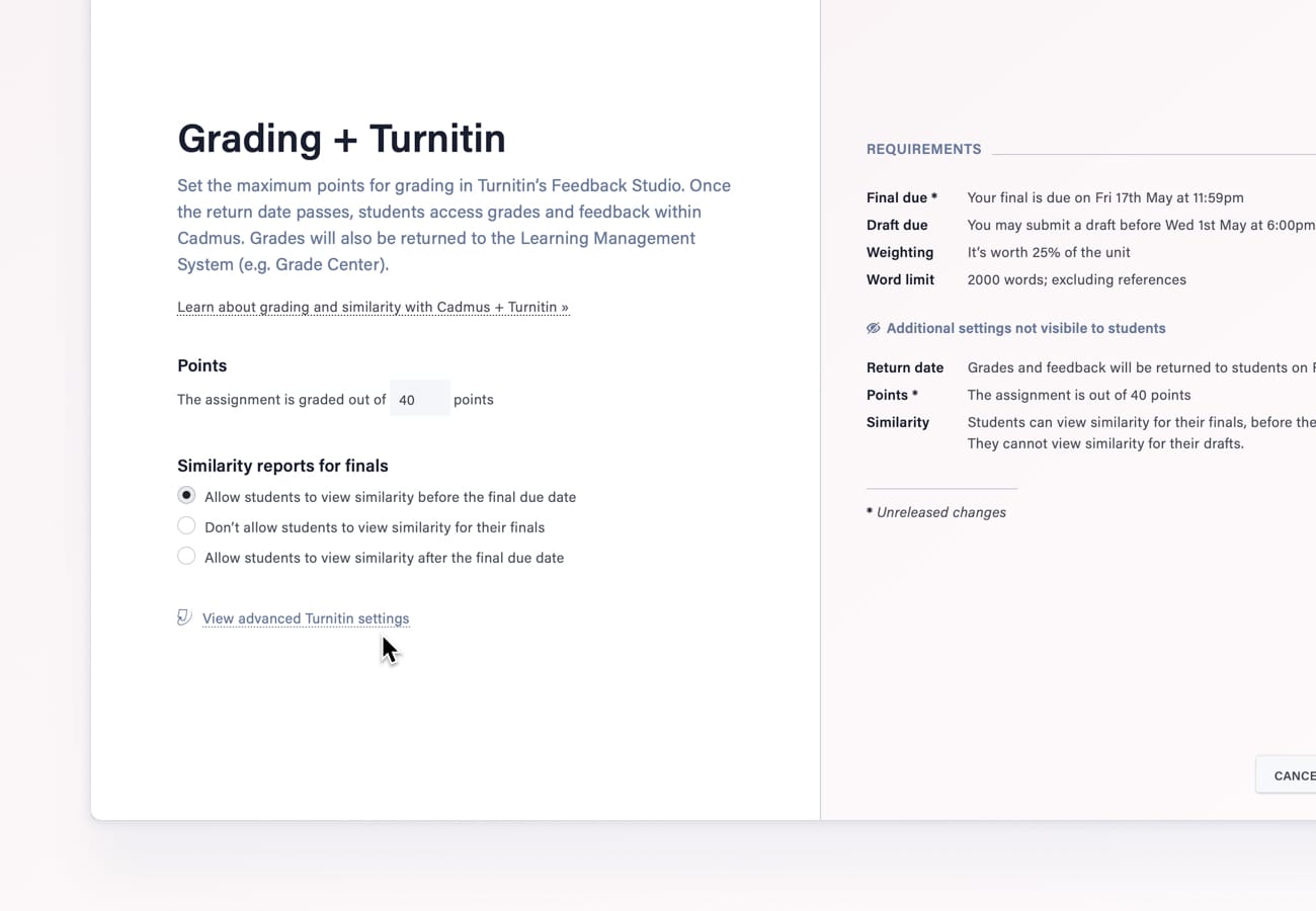 Using Turnitin rubrics and grading forms